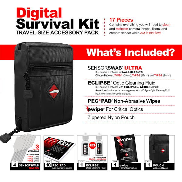 Photographic Solutions Sensor Swab Kit 1 Type 20mm