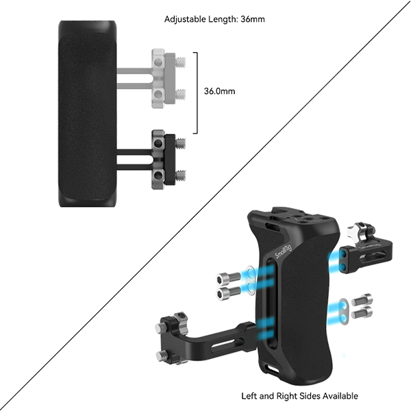 SmallRig seitlicher Handgriff mit schraub Verschluss 4015
