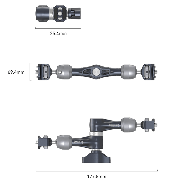 SmallRig 4194 Monitor Positionierung-Arm