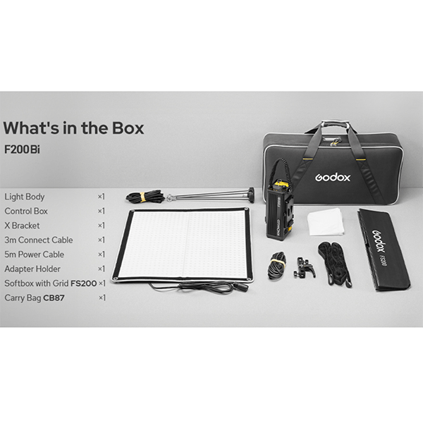 Godox F200Bi Bi-Color LED-Lichtpaneel