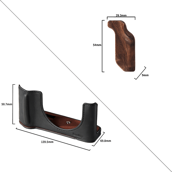 SmallRig Leather Case Kit for Fujifilm GFX100RF Black