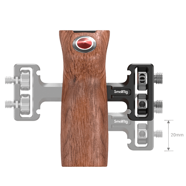 Handgriff aus Holz mit Aufnahme Start und Stop 3323