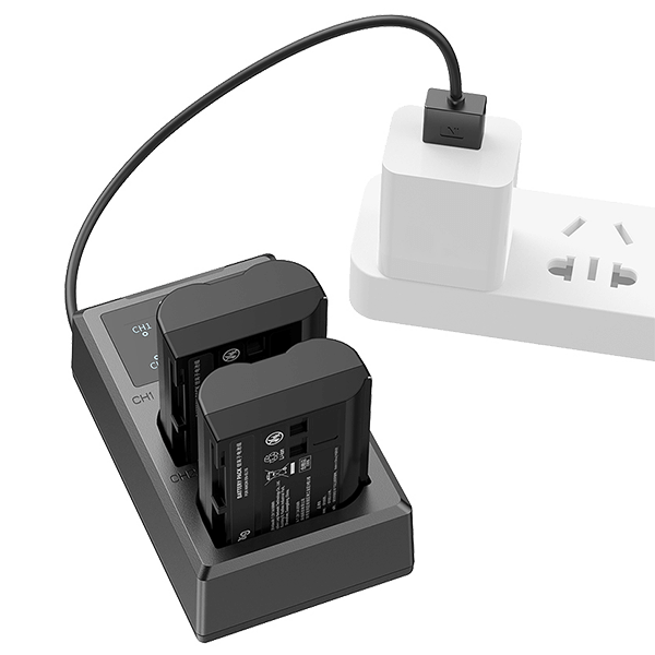 EN-EL15 Kamera Akku und Ladegerät Set