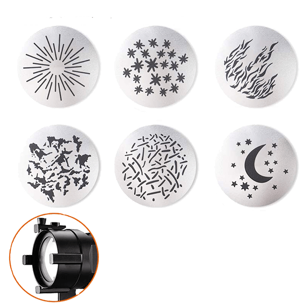 Godox GOBO Set SA-09 zu Godox S30