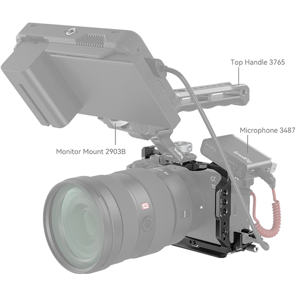 SmallRig Kamera Cage zu Sony Alpha 7C II und Alpha 7CR 4422