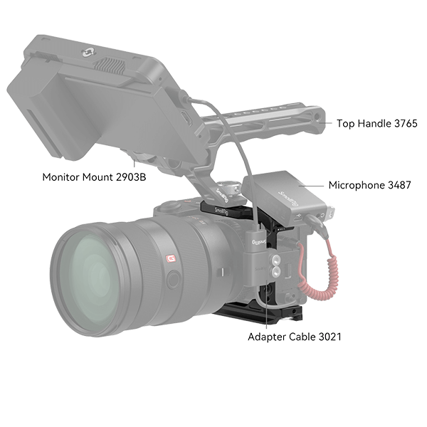 SmallRig halber Cage zu Sony Alpha 6700 4337