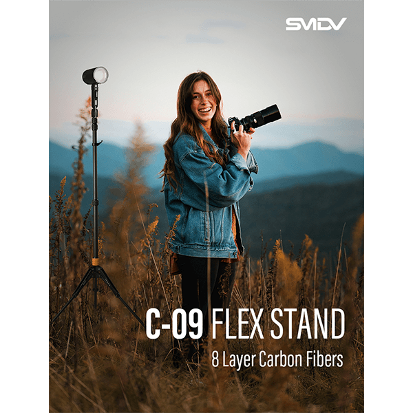 SMDV C-09 Lampenstativ aus Carbon