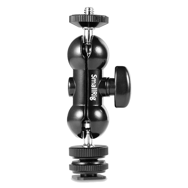 SmallRig double ball head with cold shoe