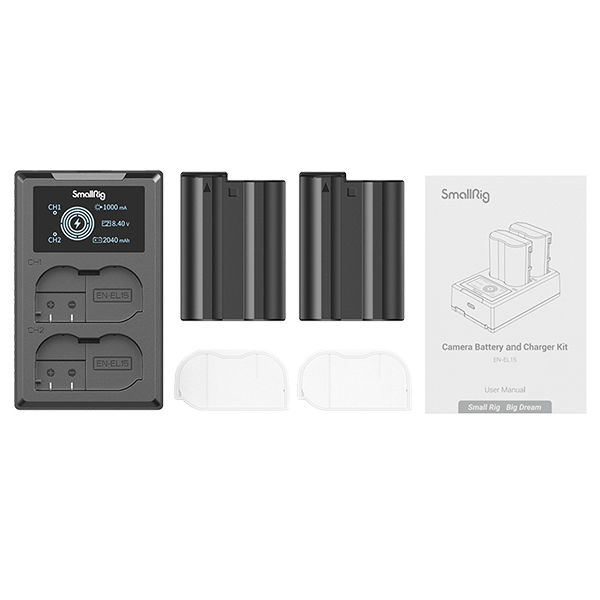 EN-EL15 Kamera Akku und Ladegerät Set