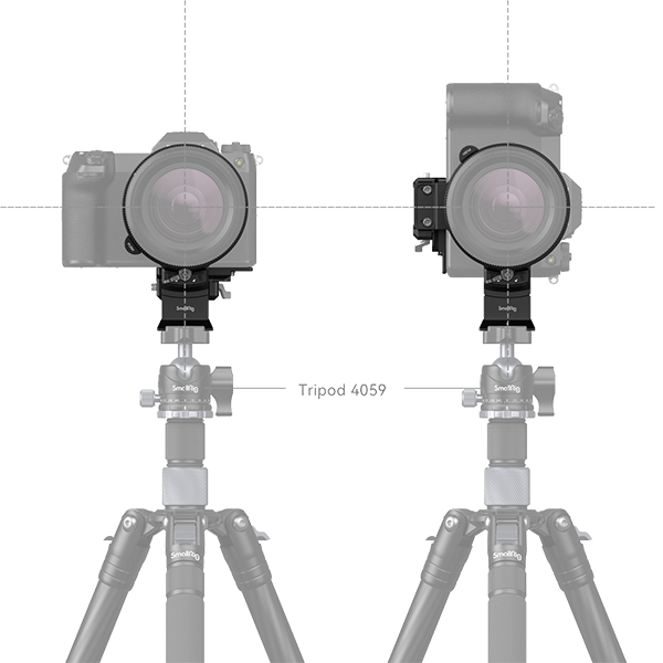 SmallRig 4305 drehbare Montageplatte speziell zu Fujifilm GFX Kameras