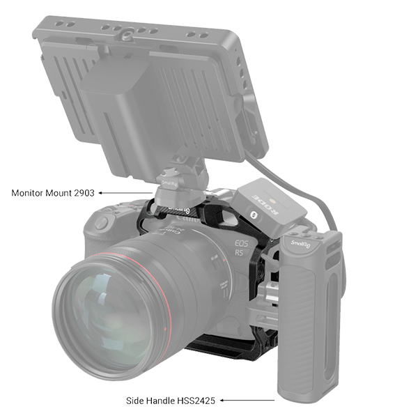 SmallRig halber Kamera Cage zu Canon EOS R5 R6 R5C 3656