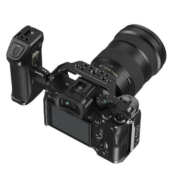 SmallRig drehbarer Handgriff mit Auslöser zu diversen Sony Kameras 3893