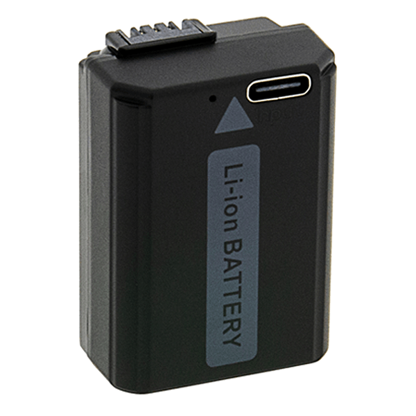Akku Sony NP-FW50 mit USB-C Input von Patona